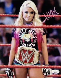 alexa bliss autographed 8" x 10" photo signed wrestling jsa witnessed certified authentic wa211472