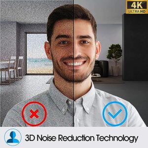 Angetube 4K Webcam with AI Tracking,Remote Control 4K Web Camera/10X Digital Zoom 1080P 60fps Web cam with USB 3.0 HDR/Dual Noise Cancelling Microphones for Video Calls/Meetings/Streaming/Skype/Zoom