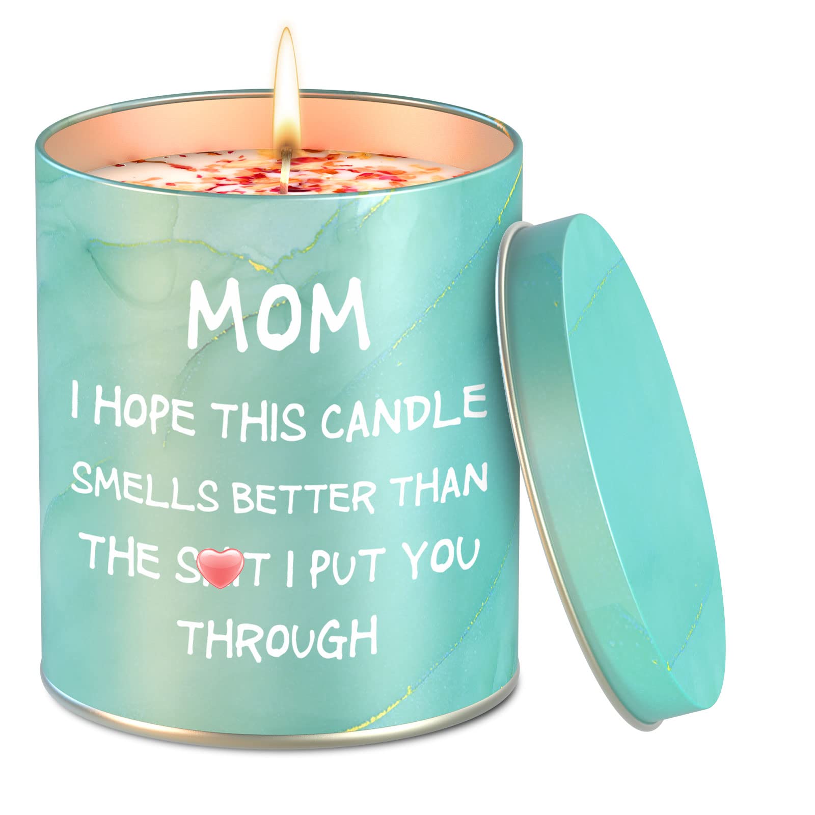 Mothers Day Gifts from Daughter,Son-Mom Scented Candles Funny Gifts Ideas for Mom,Mothers Day/Christmas Birthday Unique Gifts for Mama,9oz