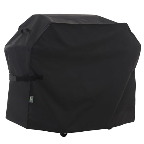 F&J Outdoors Waterproof Anti-UV 3-4-5-6 Burner (+1 Side Burner) Gas BBQ Grill Cover, 63Wx27Dx47H in