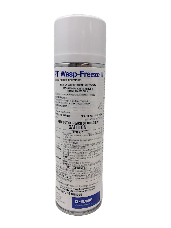 BASF PT Wasp Freeze Pressurized Flea Insecticide, 14oz (CASE of 12)