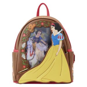 Loungefly Snow White Lenticular Princess Series Double Strap Shoulder Bag