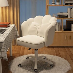 xuegw office chair cute petal desk chair, modern fabric home butterfly chairs height adjustable chair makeup chairs computer chairs