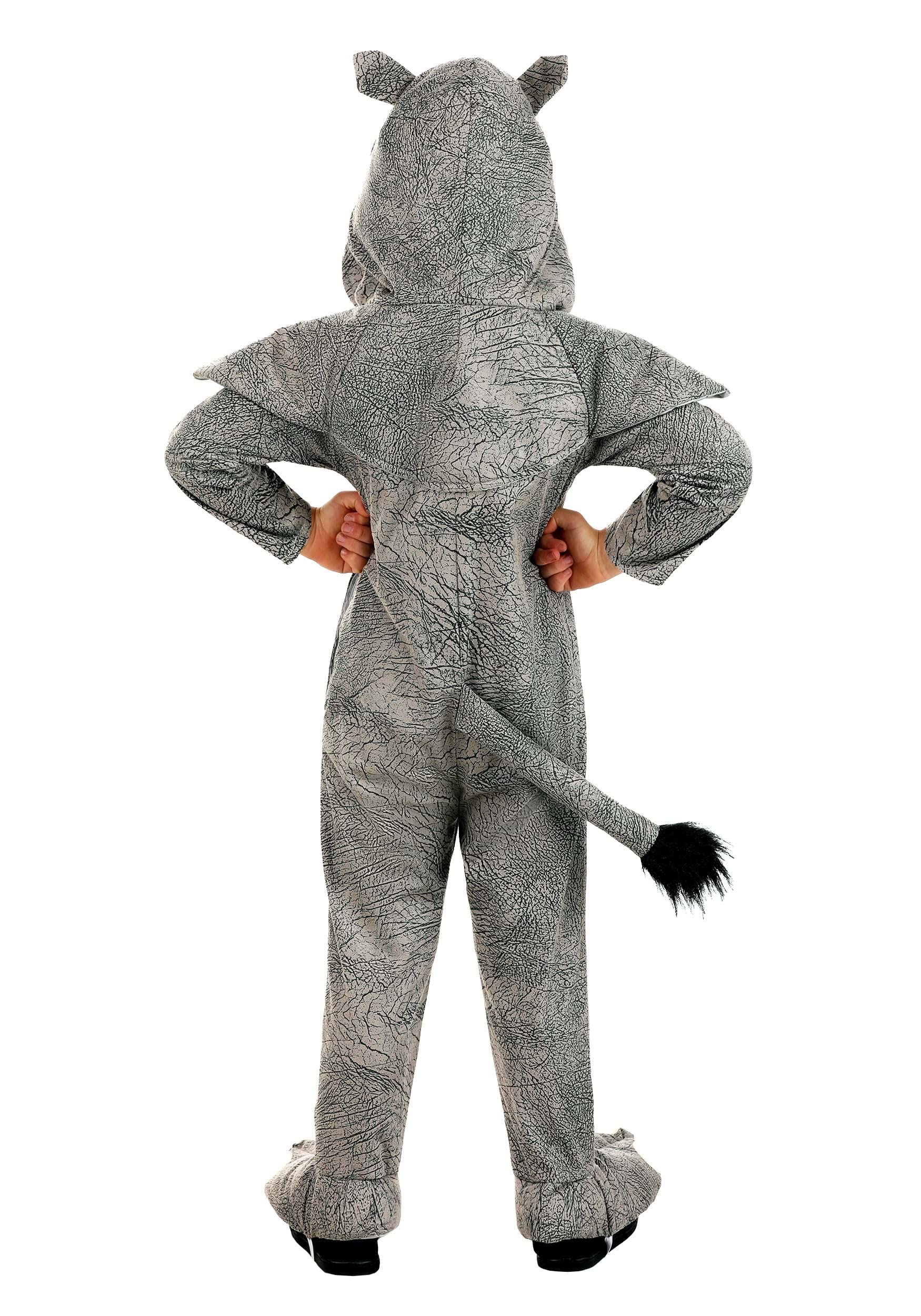 FUN Costumes Rhinoceros Toddler Costume 2T Gray