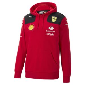 puma scuderia ferrari - 2023 team hoodie - men - red - size: l