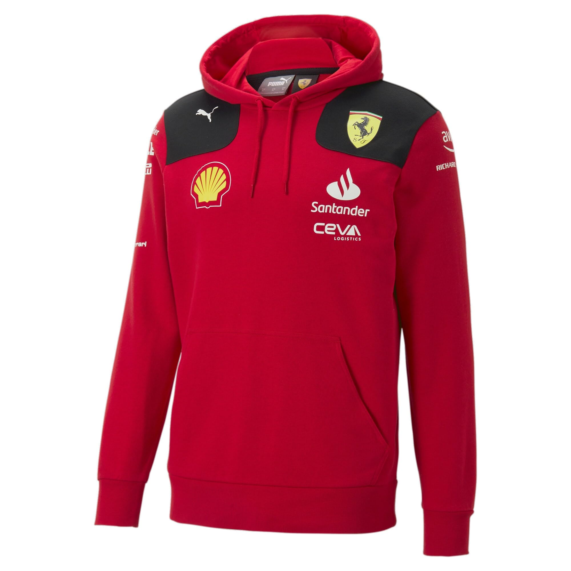 PUMA Scuderia Ferrari - 2023 Team Hoodie - Men - Red - Size: L