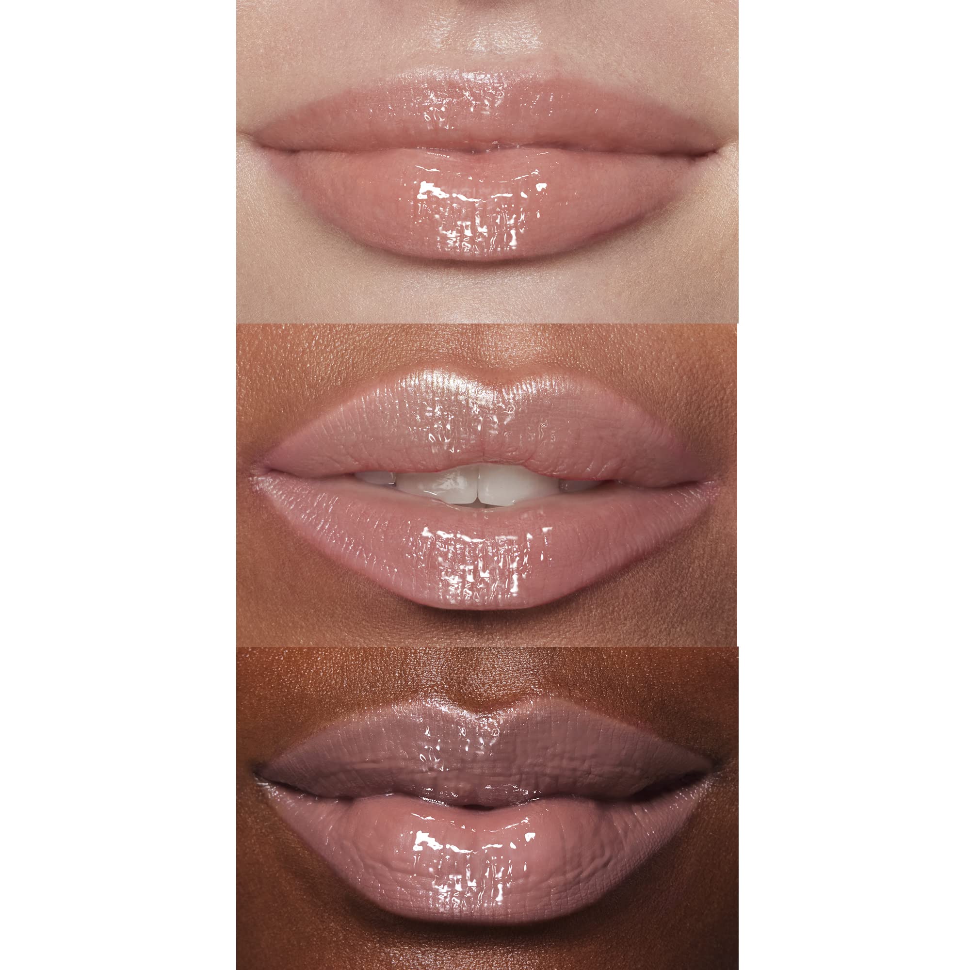 e.l.f. Lip Lacquer, Nourishing, Non-Sticky Ultra-Shine Lip Gloss With Sheer Color, Infused With Vitamins A & E, Vegan & Cruelty-Free, Whisper Pink