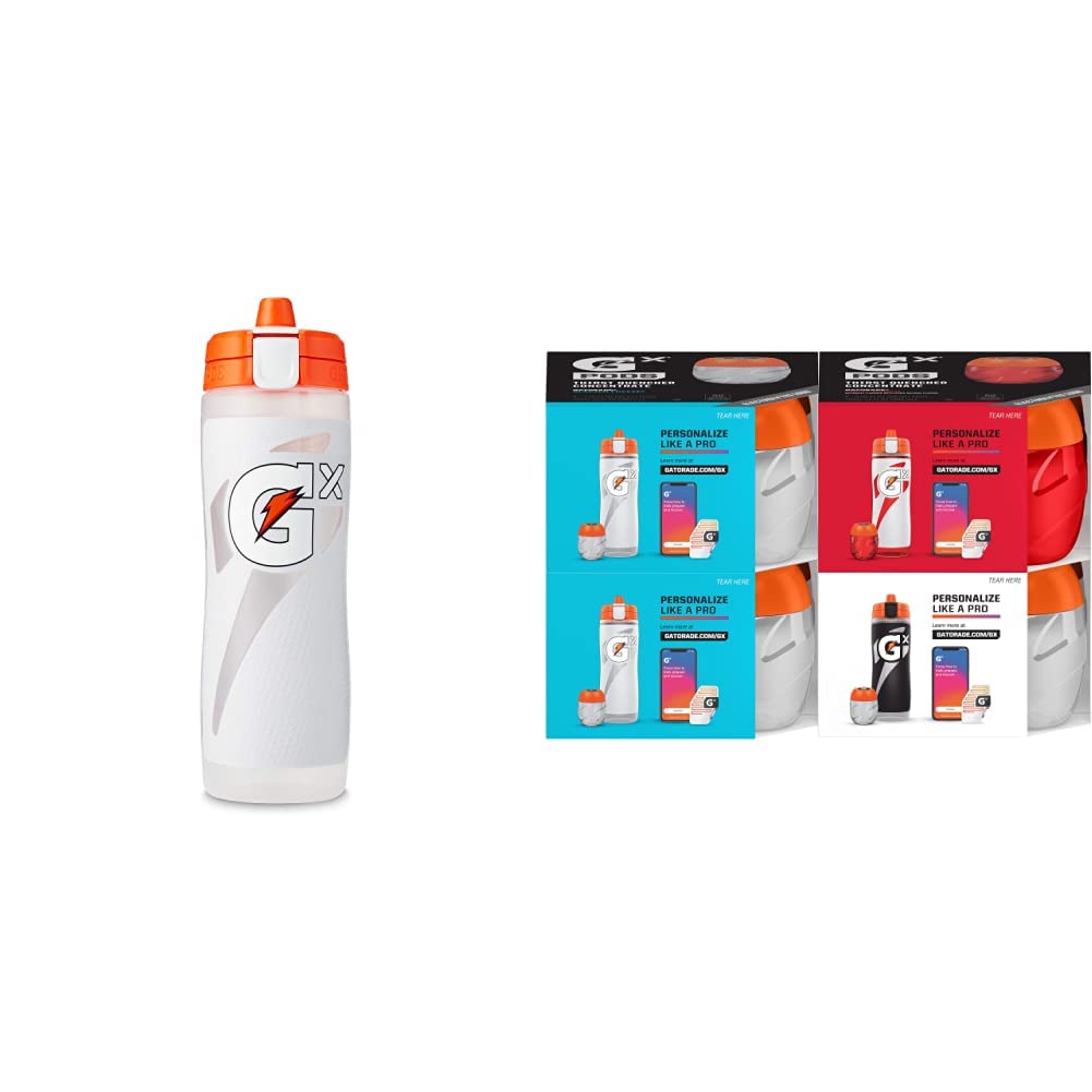 Gatorade Gx Bottle, White+Gx Pods VP New (16ct)