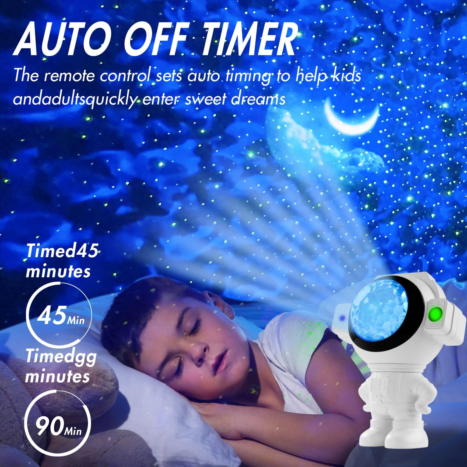 Star Projector Space Galaxy Night Light Projector, with Remote Timer and Bluetooth Music for Adults Kids Room Decor, Gifts for Christmas, Birthdays Party