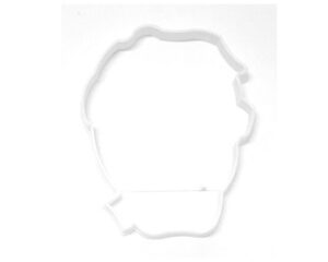 mummy face outline wrapped monster halloween special cookie cutter dhrastore120