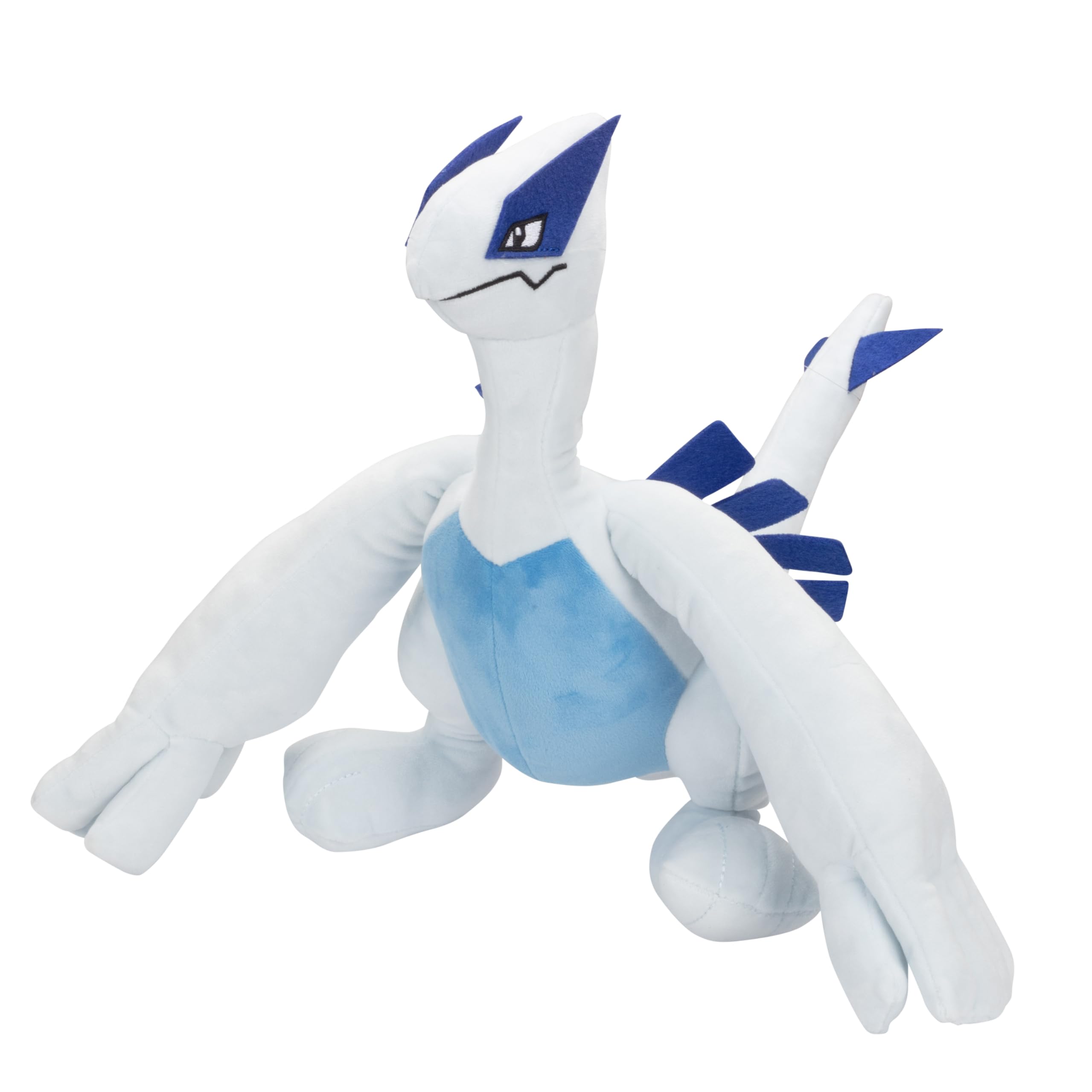 Pokémon 12" Large Lugia Plush - Officially Licensed - Quality & Soft Stuffed Animal Toy - Diamond & Pearl - Great Gift for Kids, Boys & Girls & Fans of Pokemon