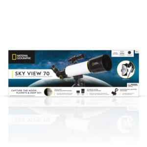 National Geographic Sky View 70-70mm Refractor Telescope with Panhandle Mount