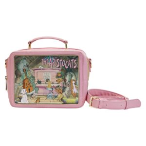 loungefly disney the aristocats lunchbox crossbody bag