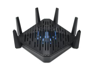 acer predator connect w6 wi-fi 6e gaming router | hybrid qos compatible with intel killer prioritization engine | tri-band axe7800 2.4ghz/5ghz/6ghz | gigabit router | lifetime internet security