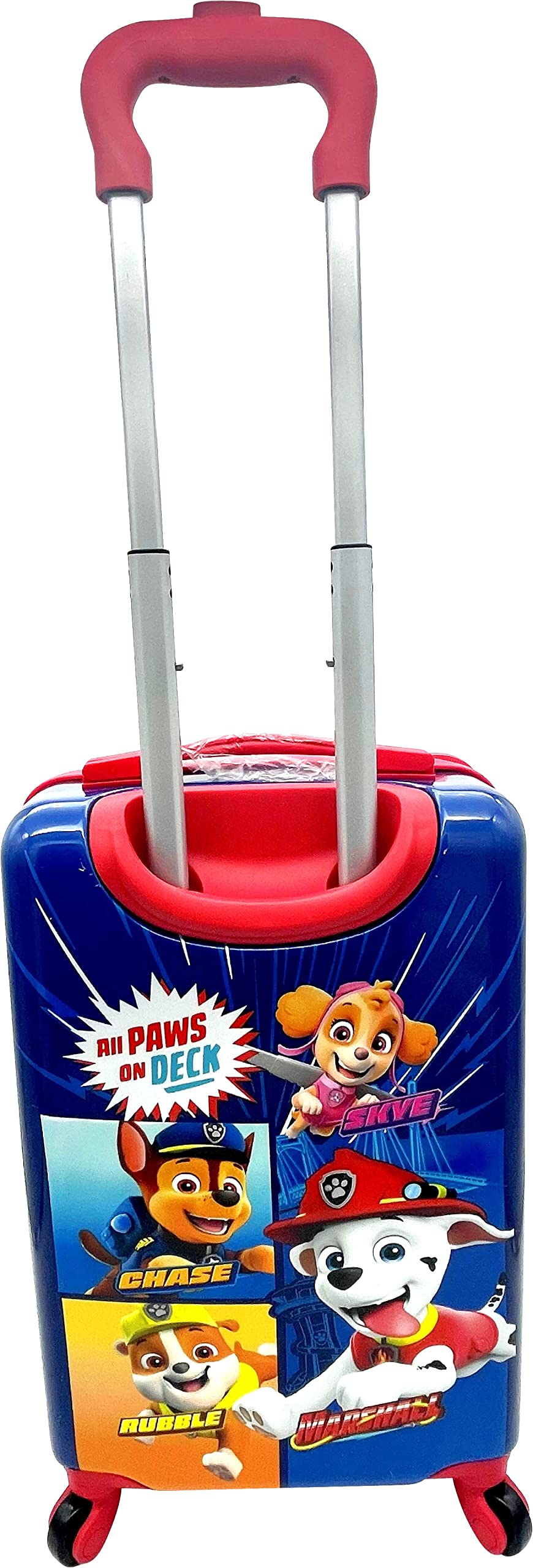 Fast Forward Kids Licensed Hard-Side 20” Spinner Luggage Lightweight Carry-On Suitcase (Paw Patrol) Carry-On 20 Inch