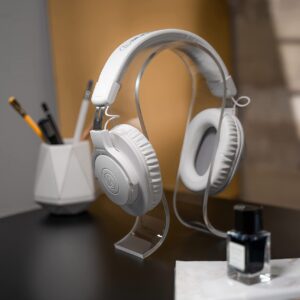 Audio-Technica ATH-M20xBTWH Wireless Over-Ear Headphones,White