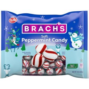 brach's holiday soft peppermint candy, 10oz