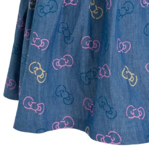 Hello Kitty Little Girls Dress Blue 5