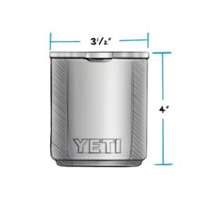 YETI Rambler 10 oz Stackable Lowball 2.0, Vacuum Insulated, Stainless Steel with MagSlider Lid, Seafoam