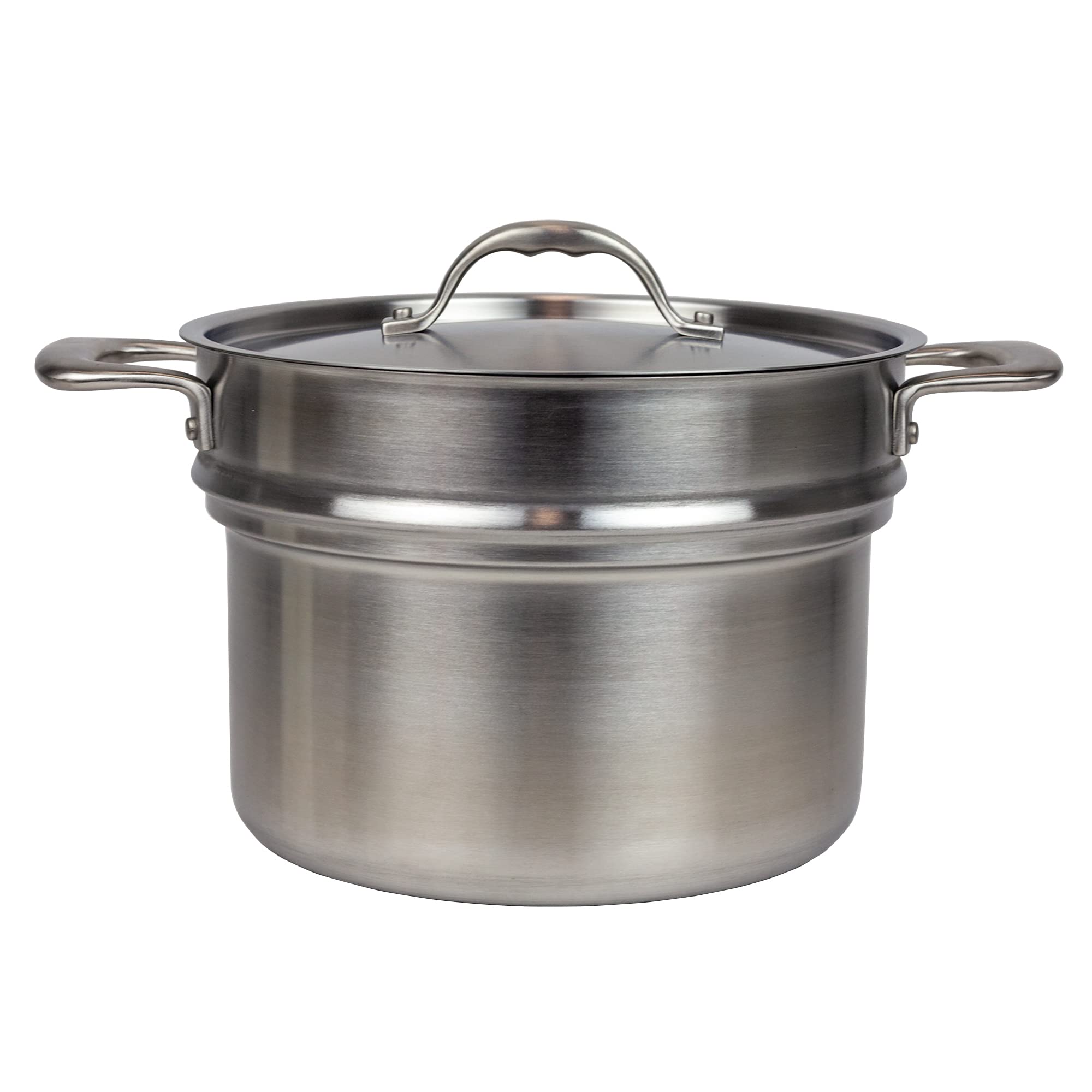 UPDATE International CDB-16 Stainless Steel Double Boiler 17.24 Quart