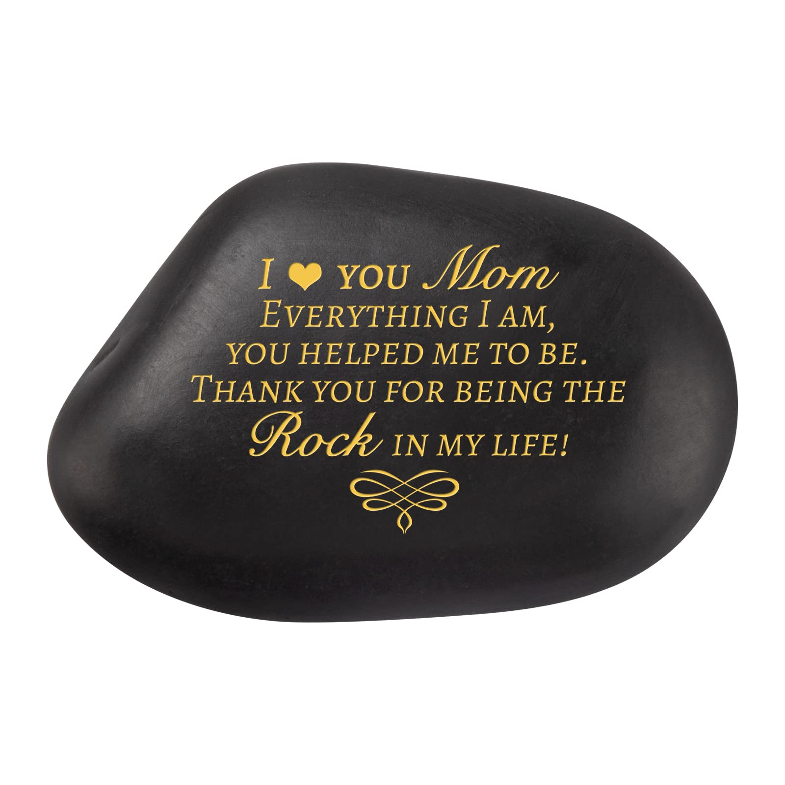 KAAYEE Gifts for Mom Mothers Day, Christmas Retirement Valentine's Day Birthday Gifts for Mom from Daughter Son, to My Mom Gifts Engraved Rocks