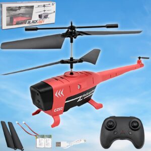 remote control helicopter kids toys,3.5 channel 2.4ghz aircraft with intelligent obstacle avoidance,one key take off/landing,led light,stable flight & easy control, birthday present for boys girls