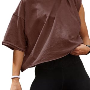 oversized workout shirts for women Earth XL