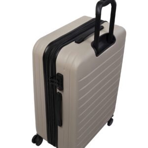 it luggage Legion 32" Hardside Checked 8 Wheel Expandable Spinner, Oxford Tan