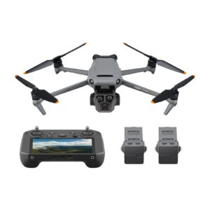 dji mavic 3 pro cine with dji rc pro (high-bright screen), flagship triple-camera drone, tri-camera apple prores support with 1tb of storage, 3 intelligent flight batteries, faa remote id compliant