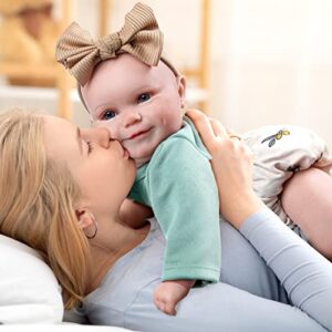 BABESIDE Reborn Baby Dolls, 20Inch Cute Soft Vinyl Realistic-Newborn Baby Dolls Poseable Real Life Lifelike Baby Dolls w/Doll Accessories for 3+ Year Old Girls