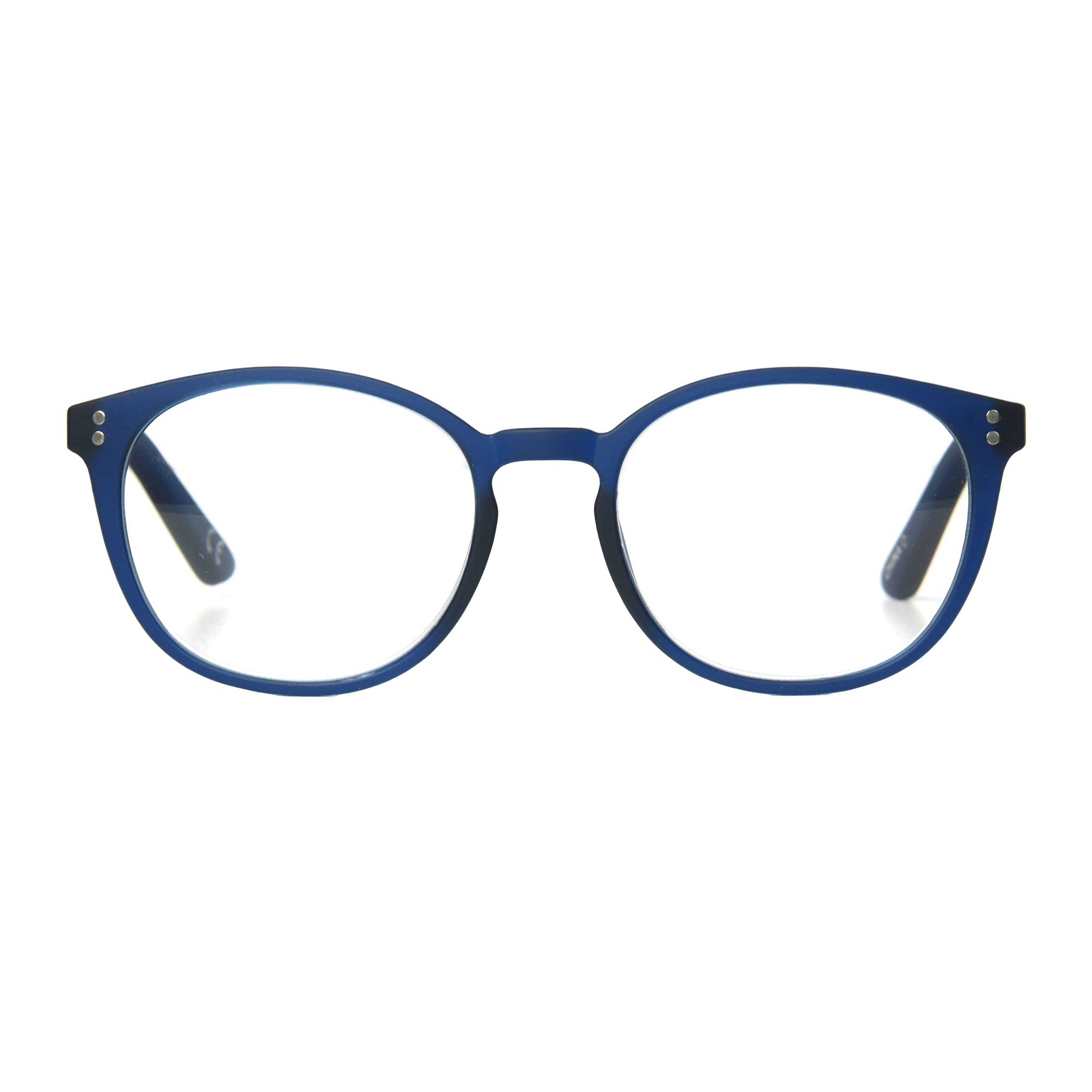 Foster Grant Unisex Joey Anti-fog Blue Light Readers Reading Glasses, Matte Rubberized Navy, 50 Mm US