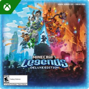 minecraft legends – deluxe edition – xbox series x|s, xbox one [digital code]