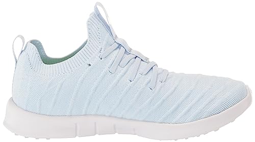 Puma Golf NA Women's Laguna Fusion Knit Sneaker, ICY Blue-Puma White, 10