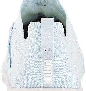 Puma Golf NA Women's Laguna Fusion Knit Sneaker, ICY Blue-Puma White, 10