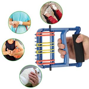 YPCBYNBS Hand Exerciser,Strength Training Grip Strengthener for Physcial Therapy,Blue