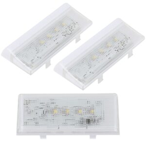 lapert new w10515058 w10515057 for whirlpool refrigerator light,wpw10515058 kit,w10515058 w10515057 2pcs,w10515058 and w10515057 refrigerators,w10515058 whirlpool refrigerator light