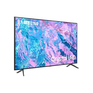 SAMSUNG 43-Inch Class Crystal UHD CU7000 Series PurColor, Object Tracking Sound Lite, Q-Symphony, 4K Upscaling, HDR, Gaming Hub, Smart TV with Alexa Built-in (UN43CU7000, 2023 Model)