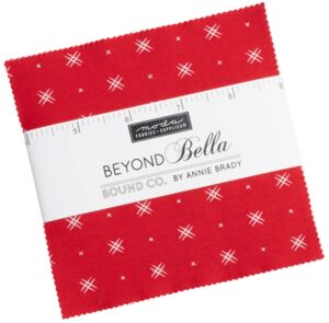 annie brady beyond bella charm pack 42 5-inch squares moda fabrics 16740ppn