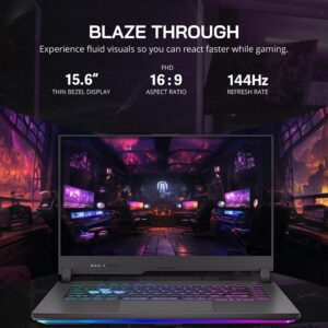 ASUS ROG Strix G15 Gaming Laptop, 15.6" FHD 144Hz Display, AMD Ryzen 7-4800H, 16GB RAM, 1TB PCIe SSD, RGB Backlit Keyboard, GeForce RTX 3060 6G, Wi-Fi 6, Win 11 Pro, Gray, 32GB USB Card