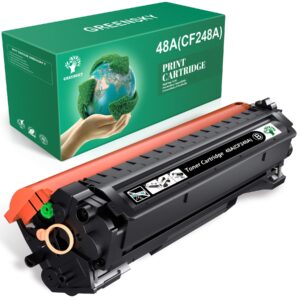 greensky compatible 48a toner cartridge replacement for hp 48a cf248a for hp laserjet pro mfp m15w m29w m28w m15a m15 m14 m17 m28 m31 m31w m28a m29a m30w m16a m16w printer black toner, 1 pack