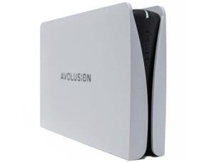 avolusion pro-5y (white) 4tb usb 3.0 external gaming hard drive for ps5 / ps4 game console - 2 year warranty