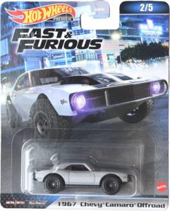 hot wheels 1967 chevy camaro offroad, fast & furious 2/5