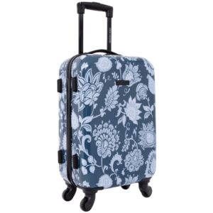 Travelers Club Bella Caronia 3 Piece or 20" Carry-On Voguish Luggage Set, Royal Pattern