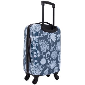 Travelers Club Bella Caronia 3 Piece or 20" Carry-On Voguish Luggage Set, Royal Pattern