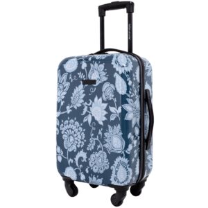 Travelers Club Bella Caronia 3 Piece or 20" Carry-On Voguish Luggage Set, Royal Pattern