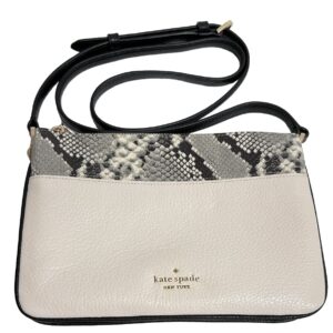 Kate Spade New York Triple Gusset Crossbody (Parchment multi)