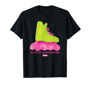 barbie the movie - rollerblading barbie t-shirt