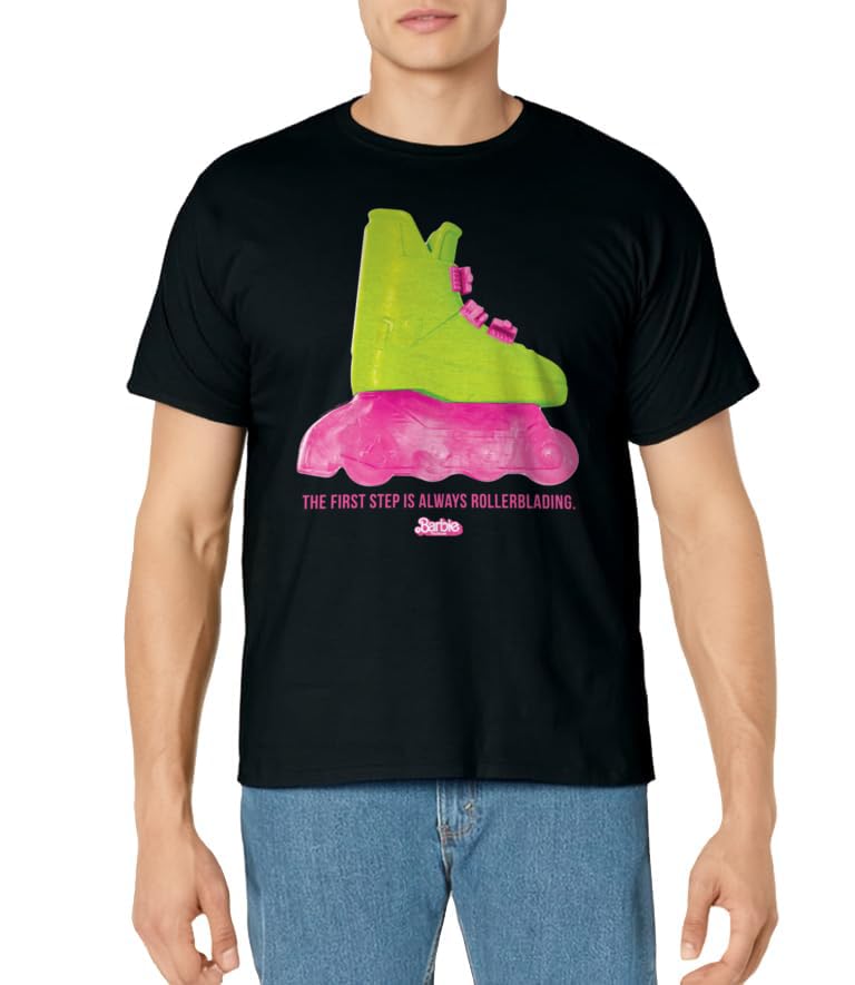 Barbie The Movie - Rollerblading Barbie T-Shirt