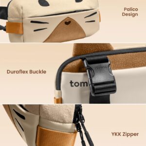 tomtoc Palico EDC Sling Bag for Men and Women, Monster Hunter Travel Daypack Backpack Crossbody Bag