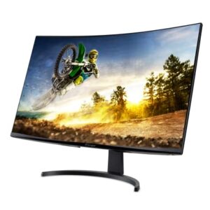 AOPEN by Acer 32HC5QR Sbiipx 31.5” Full HD (1920 x 1080) 1500R Curved Gaming Monitor | AMD FreeSync Premium Technology | 165Hz Refresh Rate | 1ms TVR | VESA Mountable | Display Port & HDMI